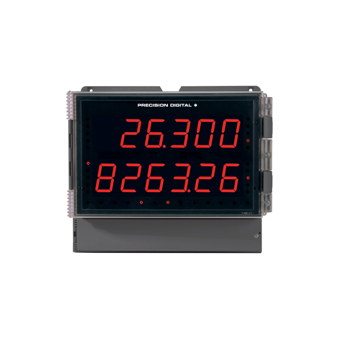 Precision Digital PD2-6300 Helios Pulse Input Flow Rate/Totalizer - Process Instruments
