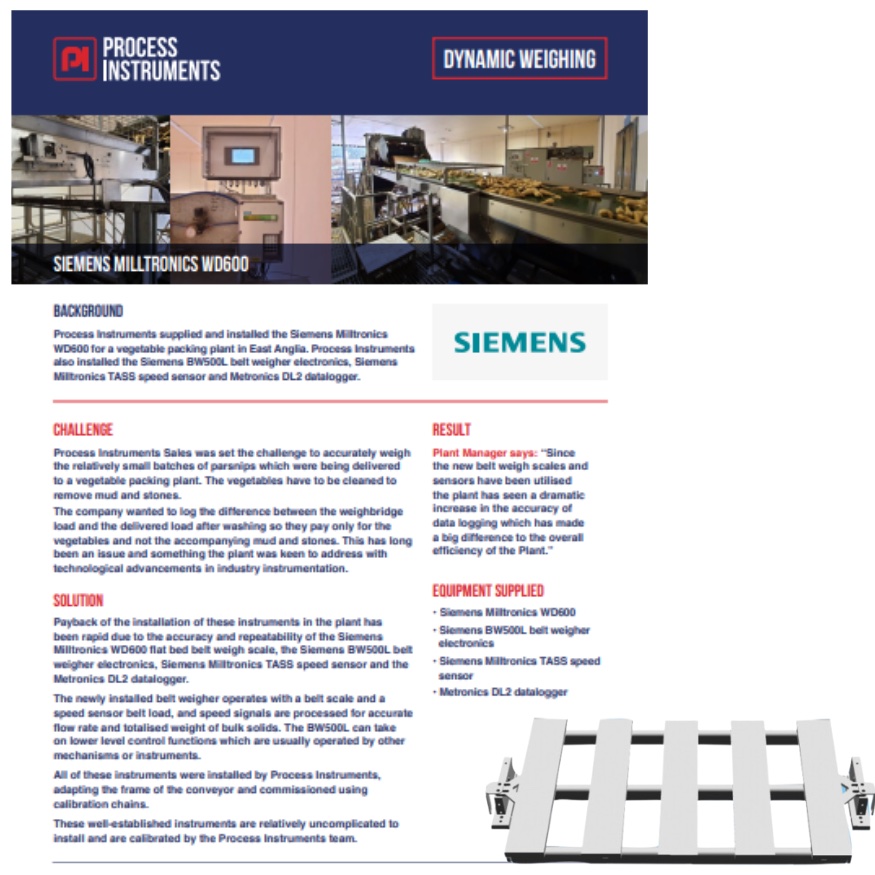July Company Update - Process Instruments