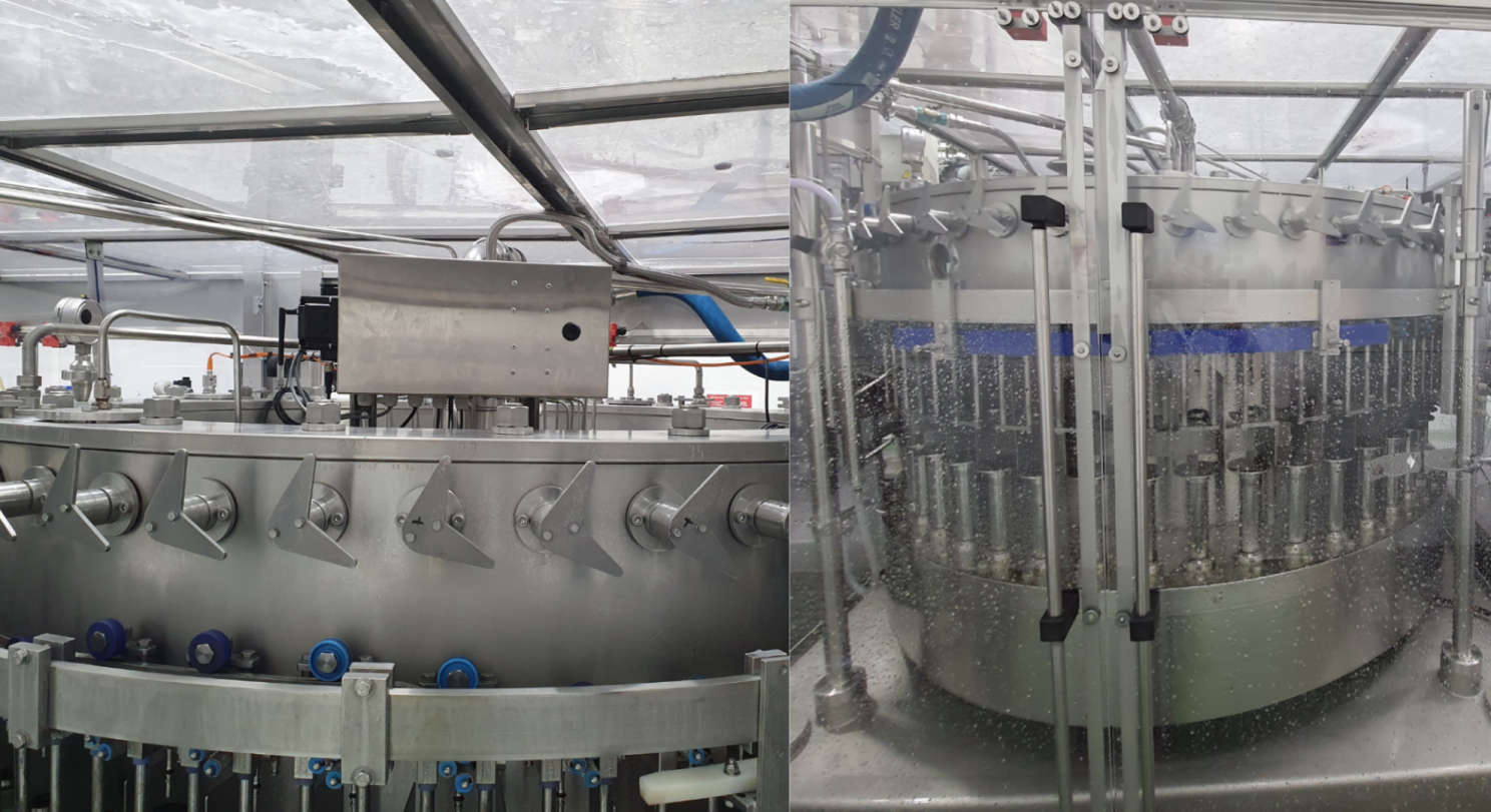 Beverage Filling Machine Wireless Bridge Application - Process Instruments