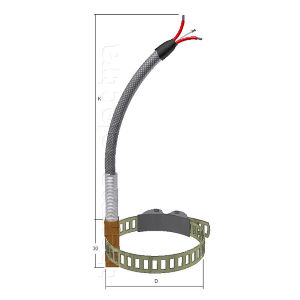 Thermo-Electra BE 2084 Pipe-clamp resistance thermometer - Process ...