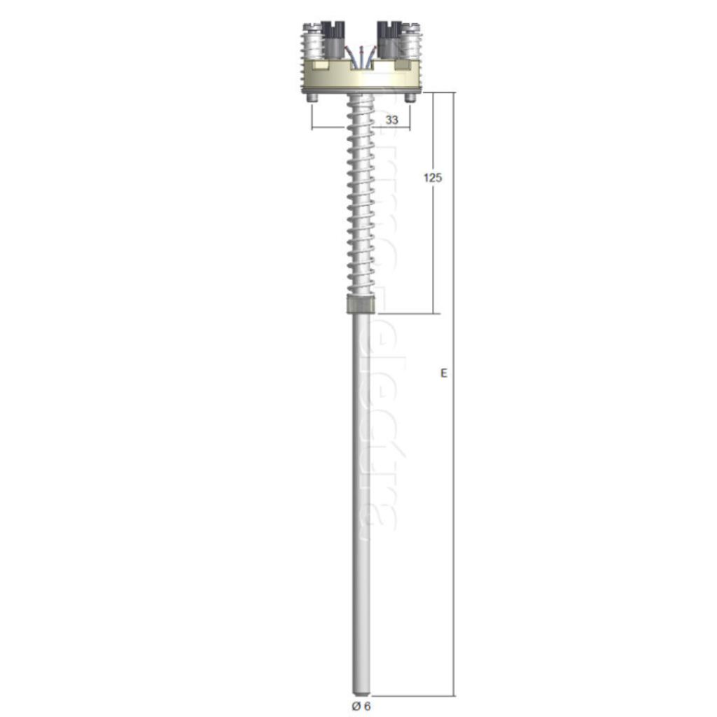 Thermo-Electra MI 2027 Springloaded resistance thermometer - Process ...